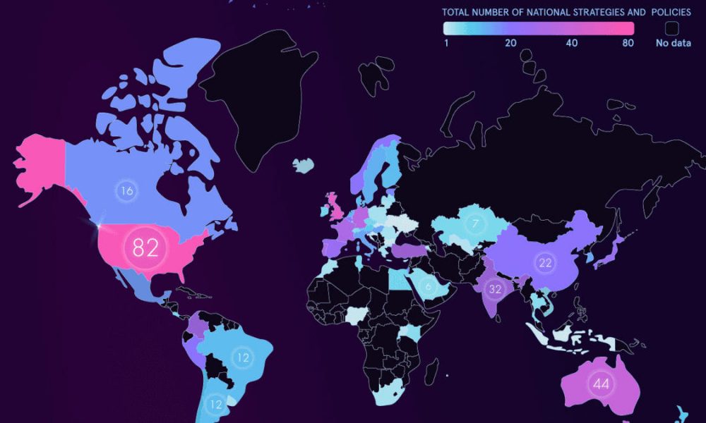 New Map Shows Which Countries Are the Most Progressive in Regulating AI ...