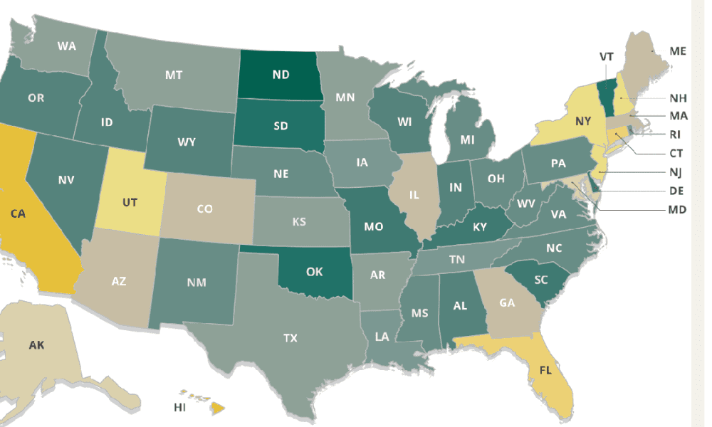 Mapping the Best Work From Home Locations - Chartistry